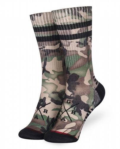 Camo forest socks - Get Loose Shop